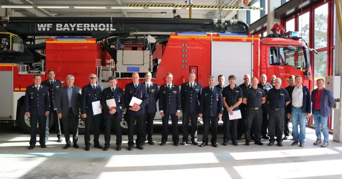 2022-07-12 Ehrung Bayernoil | Kreisbrandinspektion Pfaffenhofen a.d.Ilm